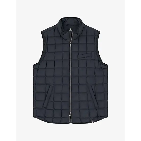Boggi Milano Quilted Goose-down Gilet