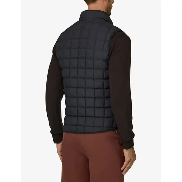 Boggi Milano Quilted Goose-down Gilet