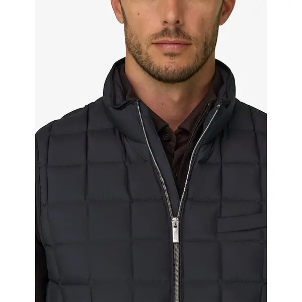 Boggi Milano Quilted Goose-down Gilet