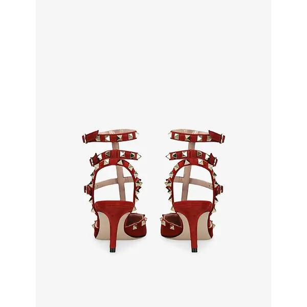 Valentino Garavani Rockstud 65 Suede Courts