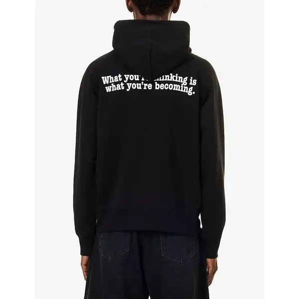 Sacai Ali Graphic-print Cotton Hoody