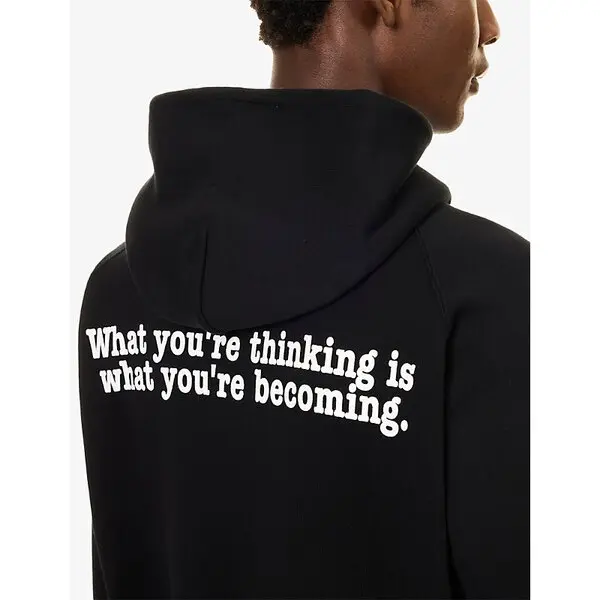 Sacai Ali Graphic-print Cotton Hoody