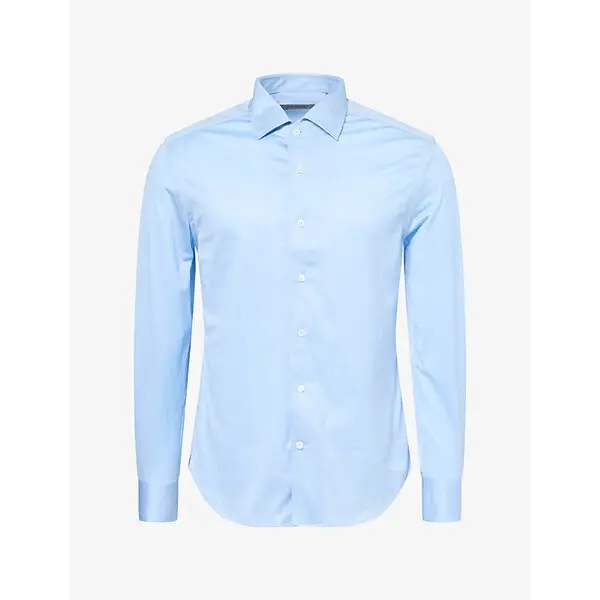 Corneliani Regular-fit Cotton-jersey Shirt