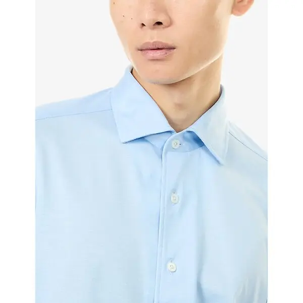 Corneliani Regular-fit Cotton-jersey Shirt