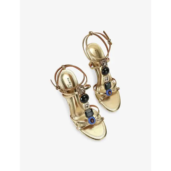 Kurt Geiger Ophelia Embellished High Heel Sandals