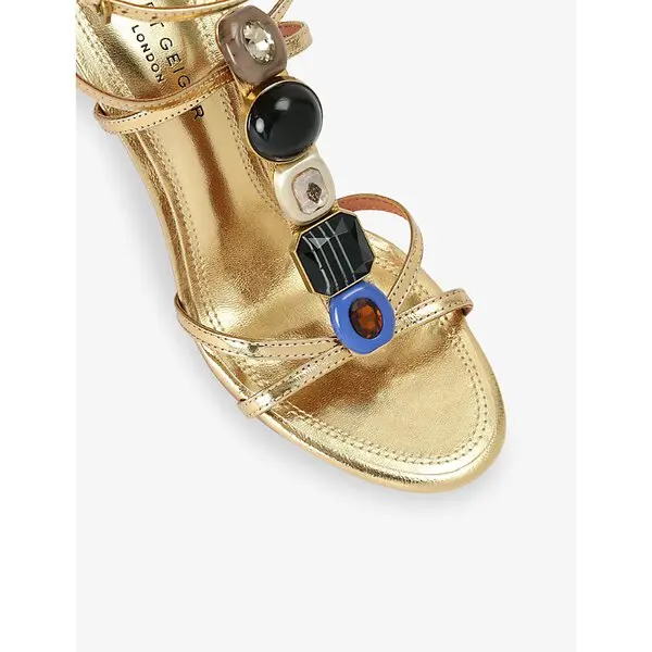 Kurt Geiger Ophelia Embellished High Heel Sandals
