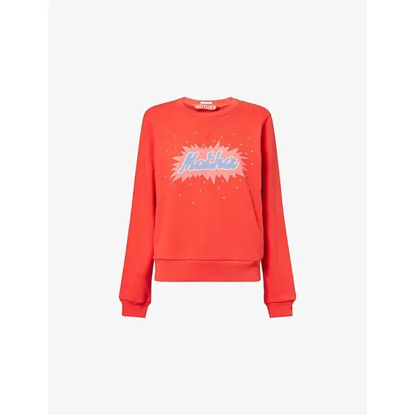 MOTHER The Dorito Camper Cotton-jersey Sweatshirt
