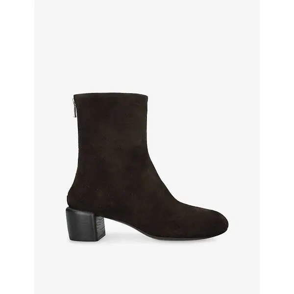 Officine Creative Flore Suede Ankle Boots
