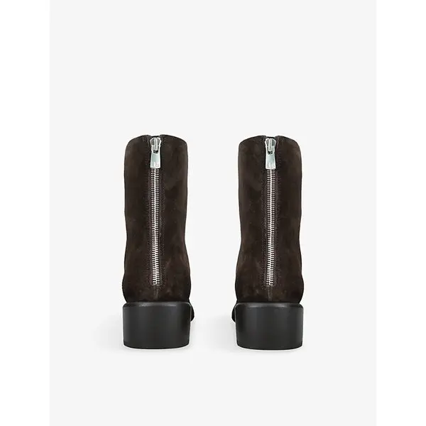Officine Creative Flore Suede Ankle Boots