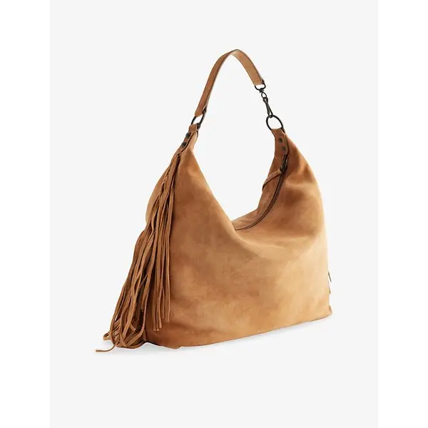 Balenciaga Le City Hobo Medium Suede Shoulder Bag