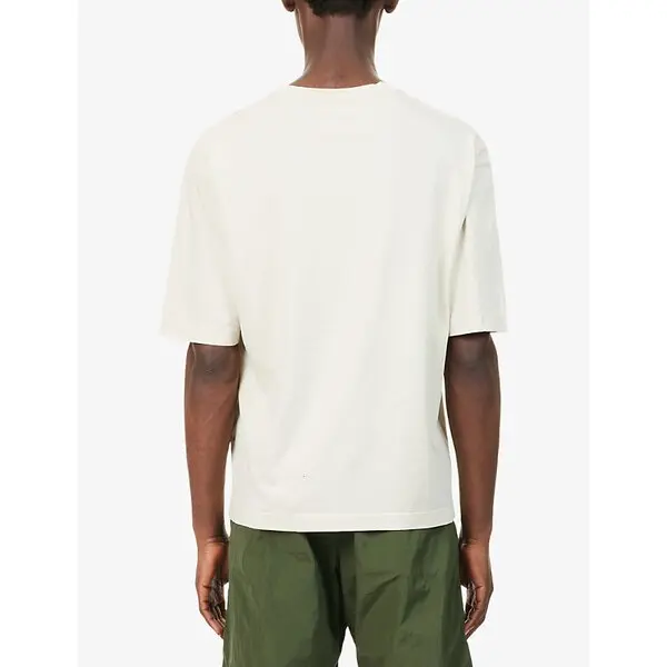 C.P. COMPANY Brand-print Cotton T-shirt