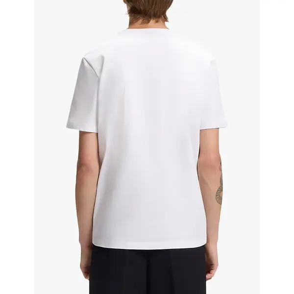 Hugo Branded Rose Cotton-jersey T-shirt