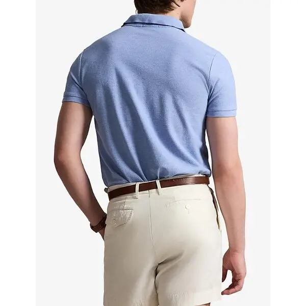 Polo Ralph Lauren Logo-embroidered Custom-fit Cotton Polo Shirt