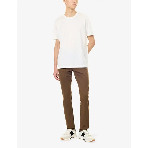 Corneliani Crew-neck Mercerized Cotton T-shirt