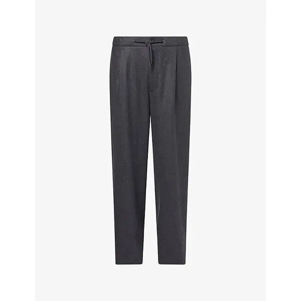 Giorgio Armani Straight-leg Cashmere Trousers