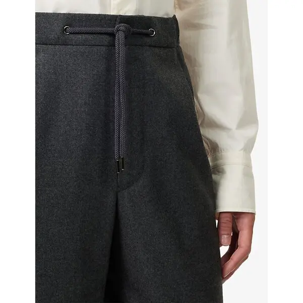 Giorgio Armani Straight-leg Cashmere Trousers