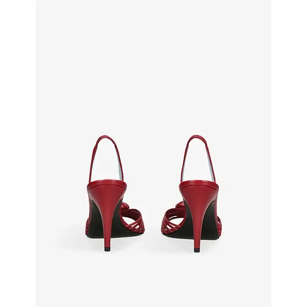 Valentino Garavani Royal Slingback Leather Heeled Sandals