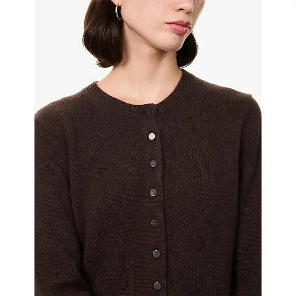 Theory The Button Cashmere Knit Cardigan
