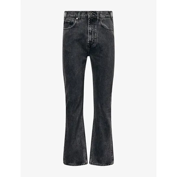 7 For All Mankind Easy Straight-leg Denim Jeans