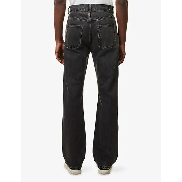 7 For All Mankind Easy Straight-leg Denim Jeans