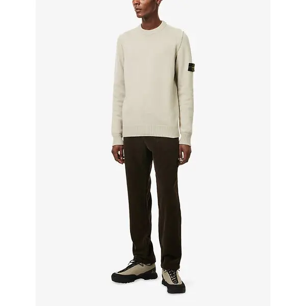 Stone Island 5100072 Crewneck Wool Knit Jumper