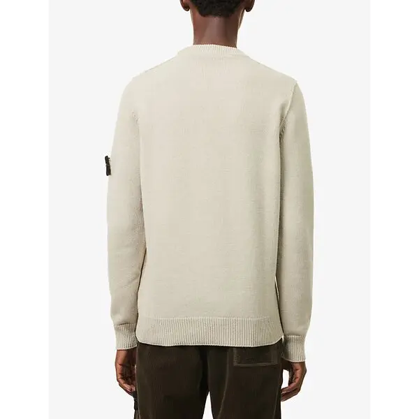 Stone Island 5100072 Crewneck Wool Knit Jumper