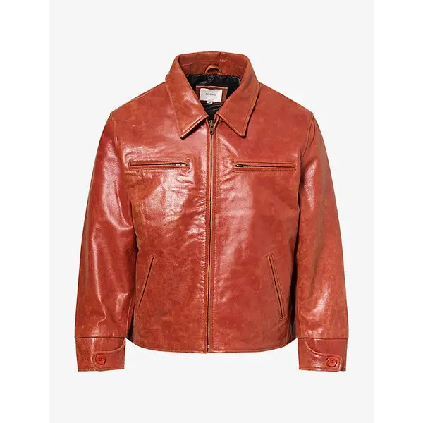 FOUND Marlboro Racer Leather Jacket
