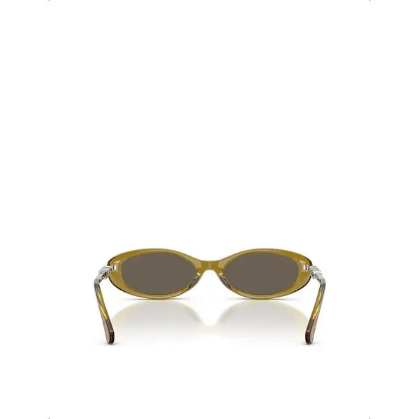 Chanel Oval-frame Acetate Sunglasses