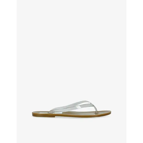 Christopher Esber Jo Pvc Flip Flops - Khaki
