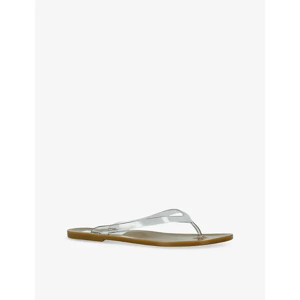 Christopher Esber Jo Pvc Flip Flops - Khaki
