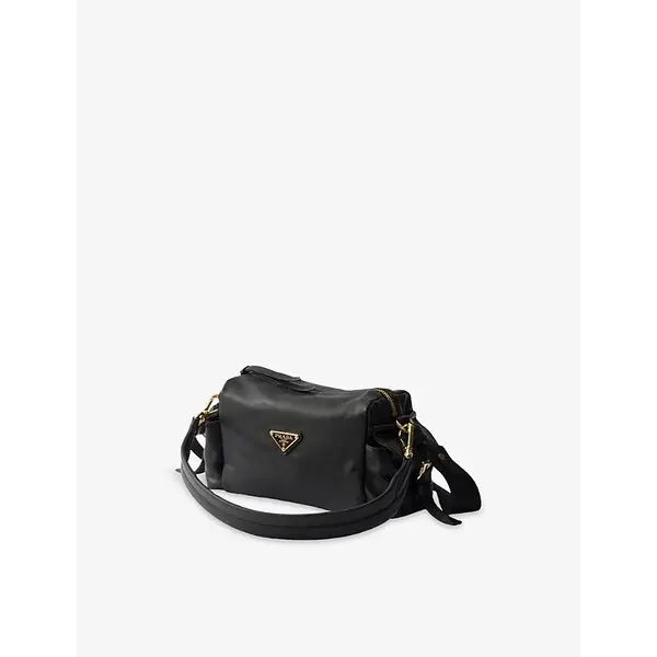 Prada Explore Leather Cross-body Bag - Black