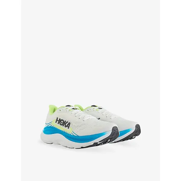 HOKA® Clifton 11 Mesh Trainers - Frost Black