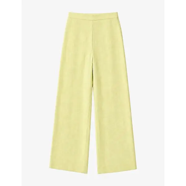 OMNES Birch Wide-leg Linen-blend Trousers
