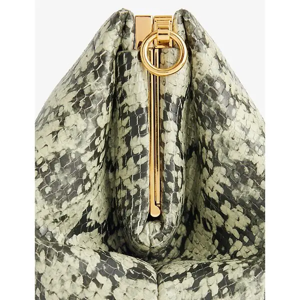 Dries Van Noten Snake-effect Small Pouch