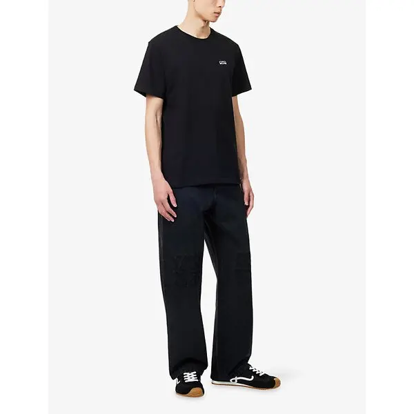 Loewe Anagram-embroidered Denim Jeans