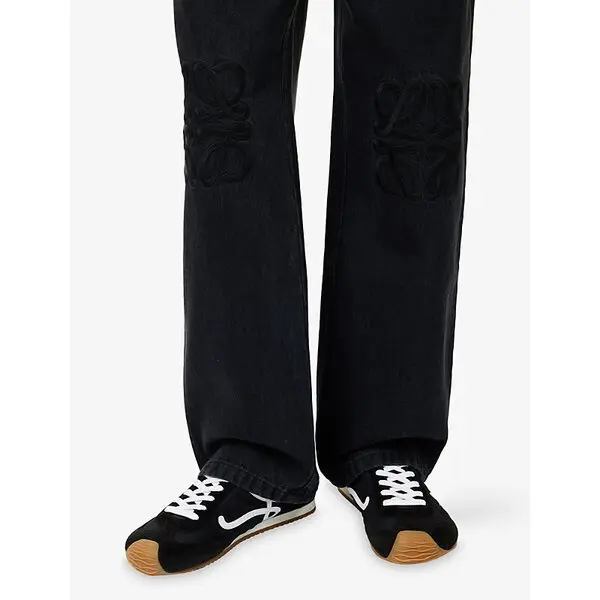 Loewe Anagram-embroidered Denim Jeans