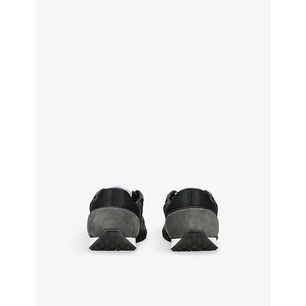Givenchy Suede And Mesh Lace-up Trainers