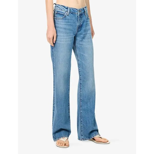 FRAME The Rodeo Bootcut-leg Stretch-denim Jeans