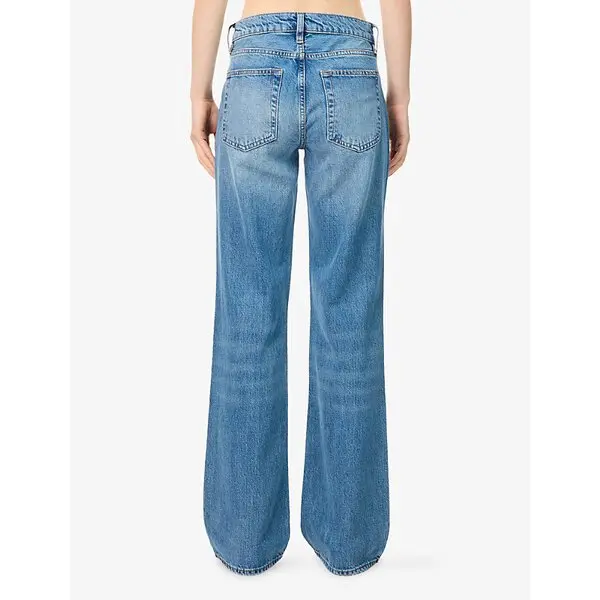 FRAME The Rodeo Bootcut-leg Stretch-denim Jeans