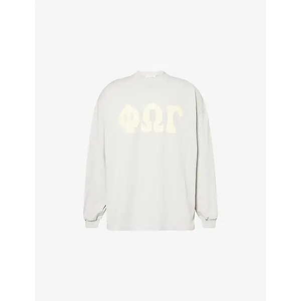 Fear Of God Merch Long-sleeve Cotton T-shirt