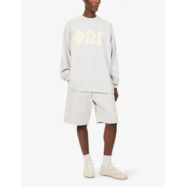 Fear Of God Merch Long-sleeve Cotton T-shirt