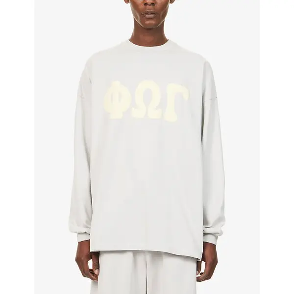 Fear Of God Merch Long-sleeve Cotton T-shirt
