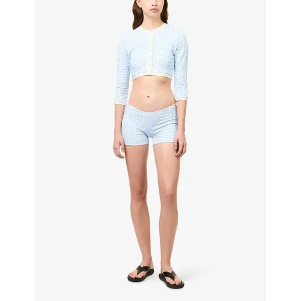 Monday Swimwear Crete Cropped Swim Cardigan