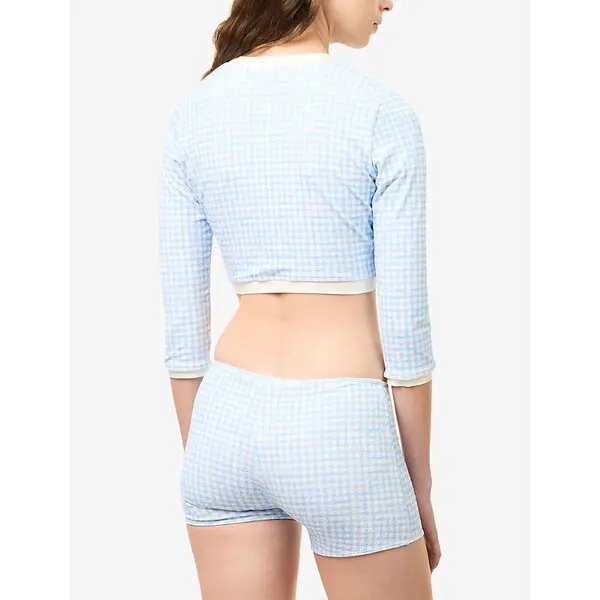 Monday Swimwear Crete Cropped Swim Cardigan