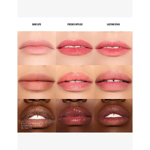 MAC COSMETICS Lustreglass Stain-glass Lip Tint 3.5g - Traffic