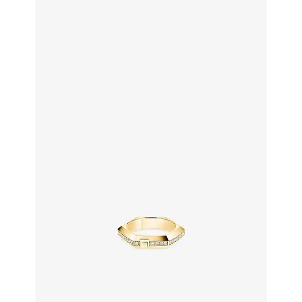 Messika 18ct Gold And Diamond Ring - Yellow