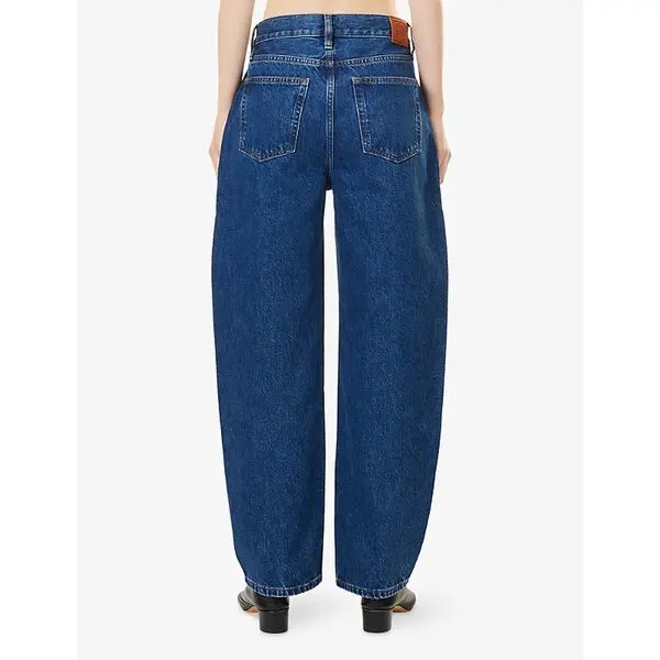 ANINE BING Fritz Barrel-leg Denim Jeans
