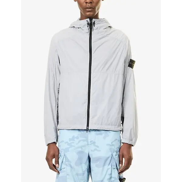 Stone Island Ultralight Hooded Woven Jacket