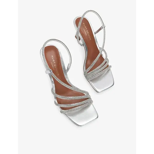 Kurt Geiger Annabel Embellished Heeled Sandals
