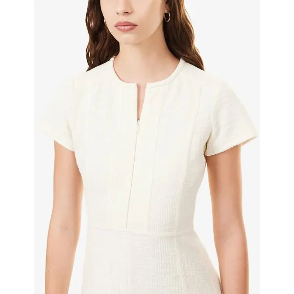 ME+EM V-neck Fit And Flare Midi Dress